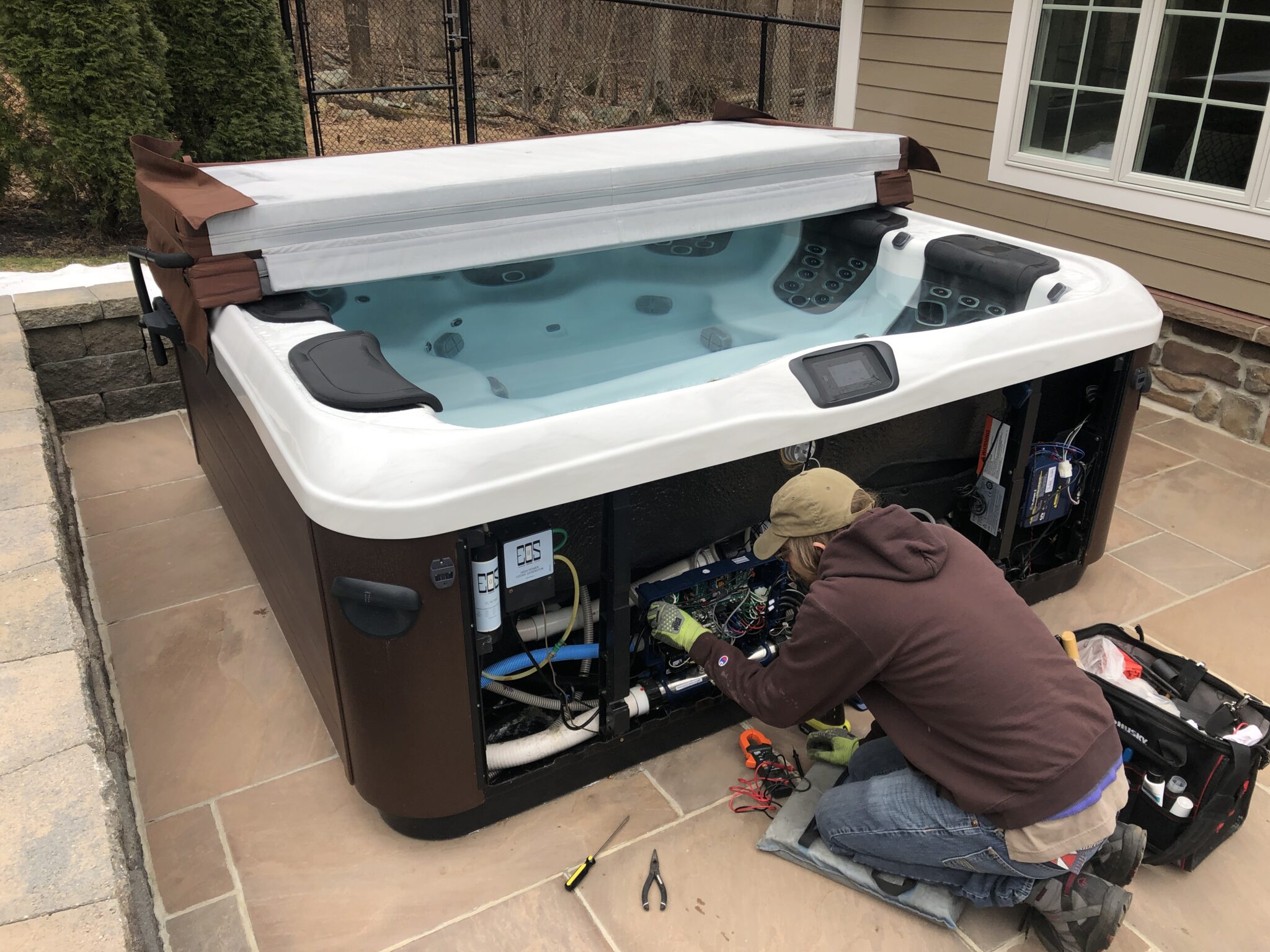 Semi annual service for your hot tub - Jersey Hot Tub Repair